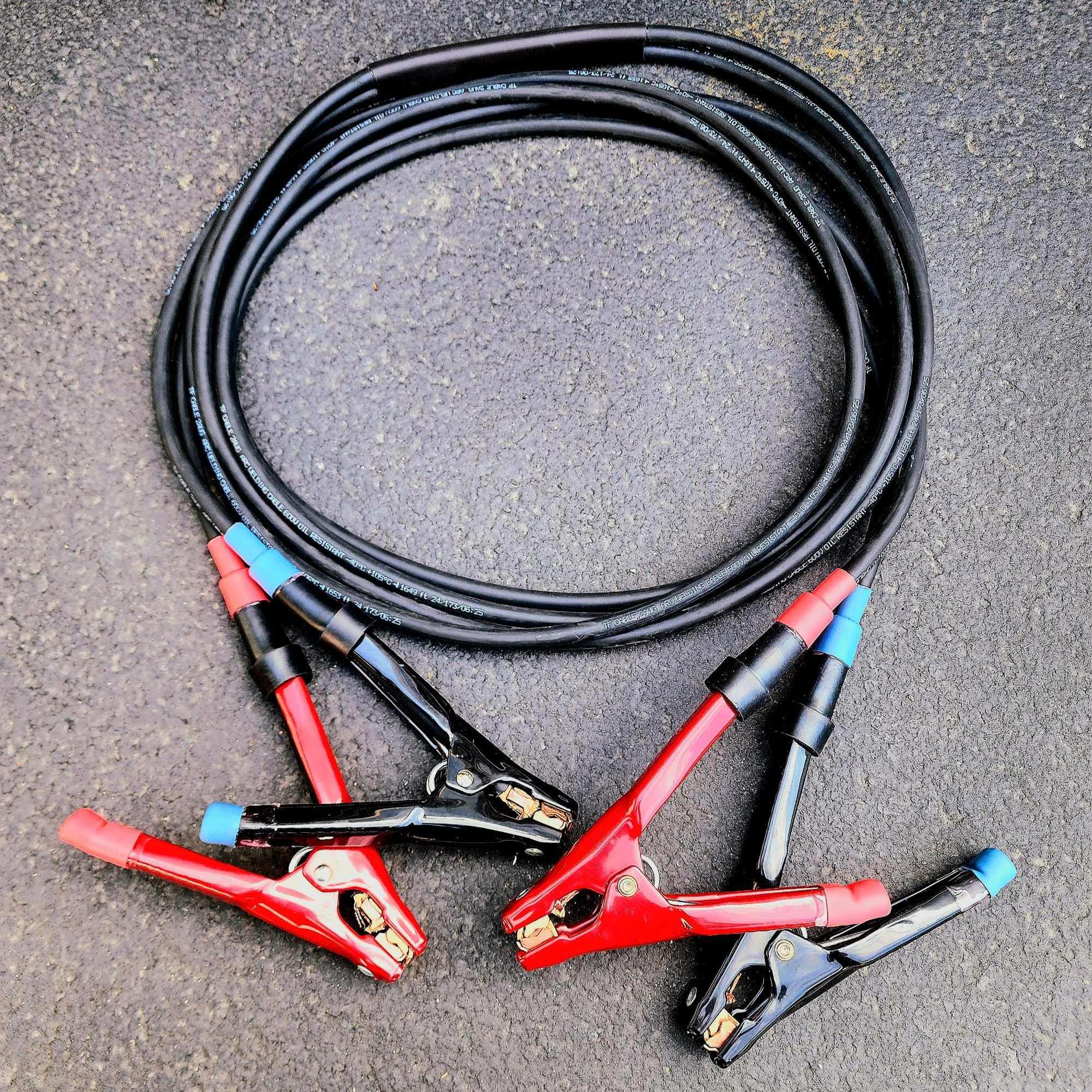 Industrial 12V Jumper Cables - ELECTRA START NW